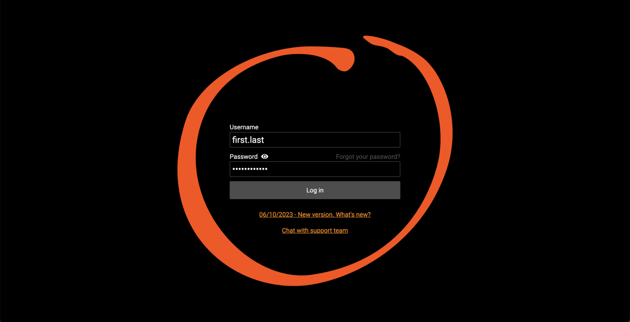 How to log in an existing user from a new device - Teamogy
